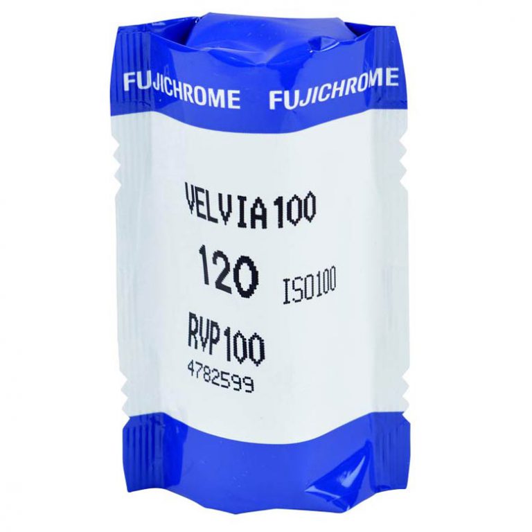 FujiChrome Professional Velvia 100 Color Reversal/Slide 120 Roll Film ...